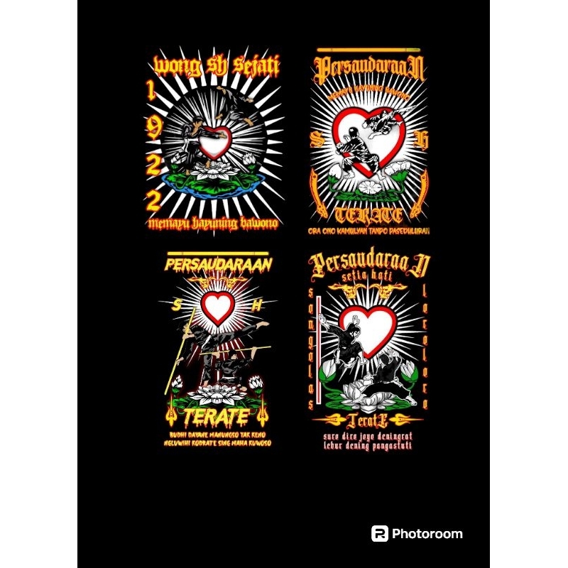 Jual STIKER ANTI AIR/STIKER LOGO PSHT PERSAUDARAAN SETIA HATI TERNATE | Shopee Indonesia