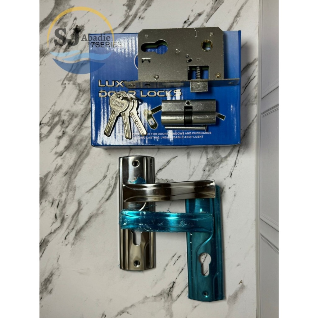 Jual (1 SET) NEW DIOR Handle Gagang Kunci Pintu Kecil Door Lock Set ...