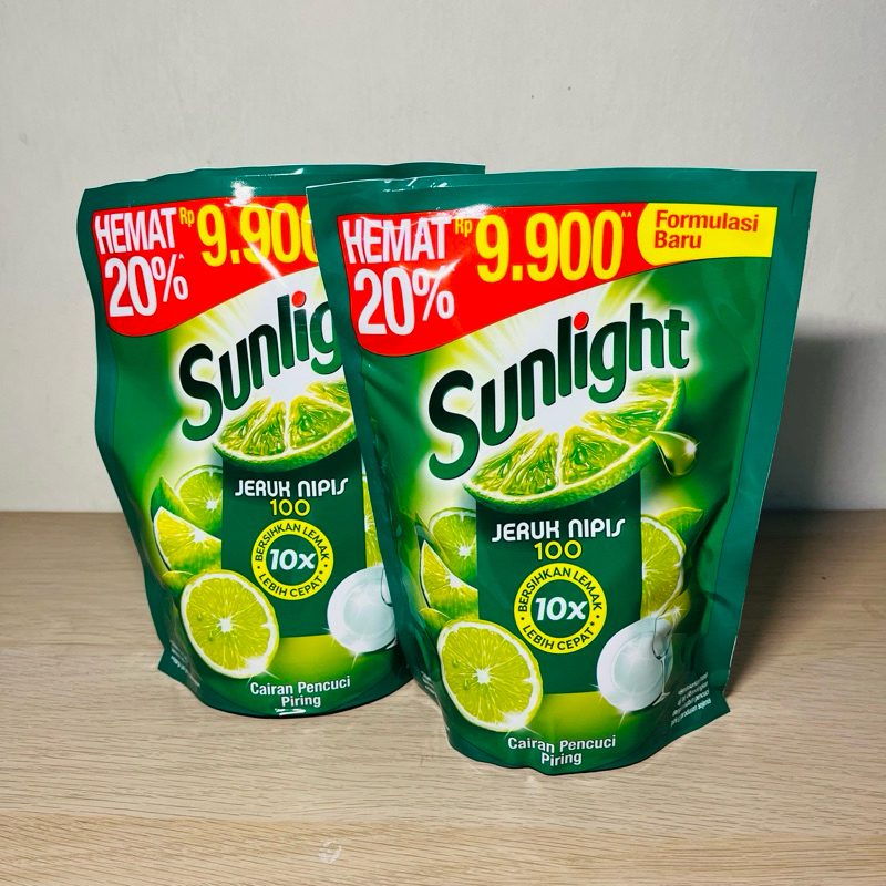 Jual Sunlight Sabun Cuci Piring Jeruk Nipis Refill 420ml | Shopee Indonesia