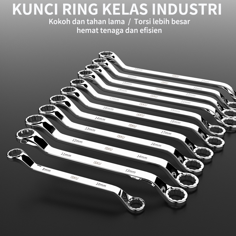 Jual Kunci Double Ring Freed 8X9MM, 8X10MM,10X11MM,10X12MM,12X13MM ...