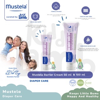 Jual Mustela Barrier Cream 50 ml & 100 ml / Skin Krim Ruam Popok Diaper ...