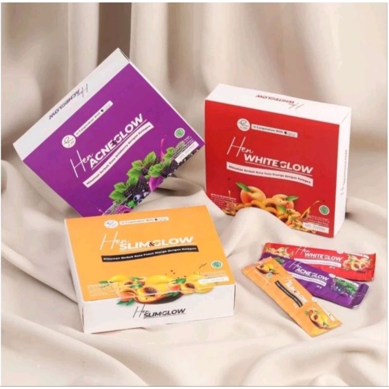 Jual dR Hen Collagen drink 1box isi 16sachet by Dr Richard Lee (FREE ...