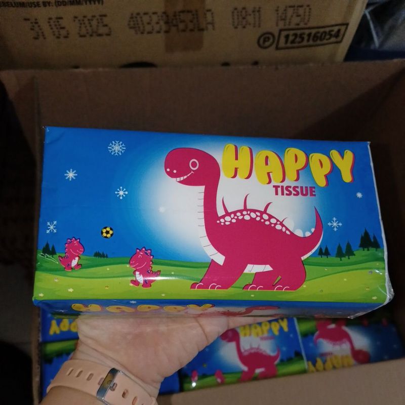 Jual tissue tisu wajah happy 180s | Shopee Indonesia