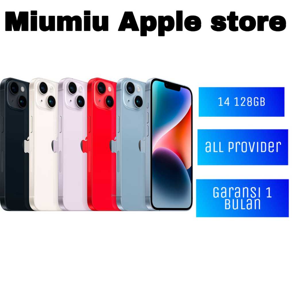 Jual iPhone 14 128GB BEKAS SECOND ORIGINAL100% FULLSET ALL SIM SILENT MULUS NORMAL Hp 3UTOOLS ...
