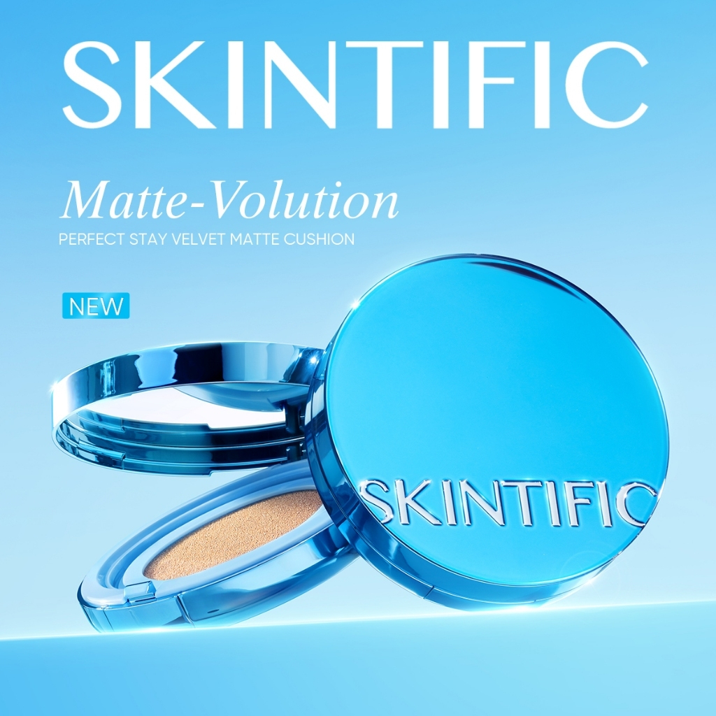 Jual Skintific Cushion Perfect Stay - (BIRU) | Shopee Indonesia