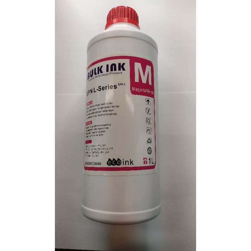 Jual TINTA ORIGINAL BULK INK 1 LITER WARNA CYAN, MAGENTA, YELLOW DAN ...