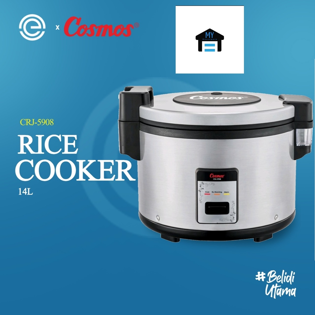 Jual RICE COOKER COSMOS 14 L (CRJ-5908) | Shopee Indonesia