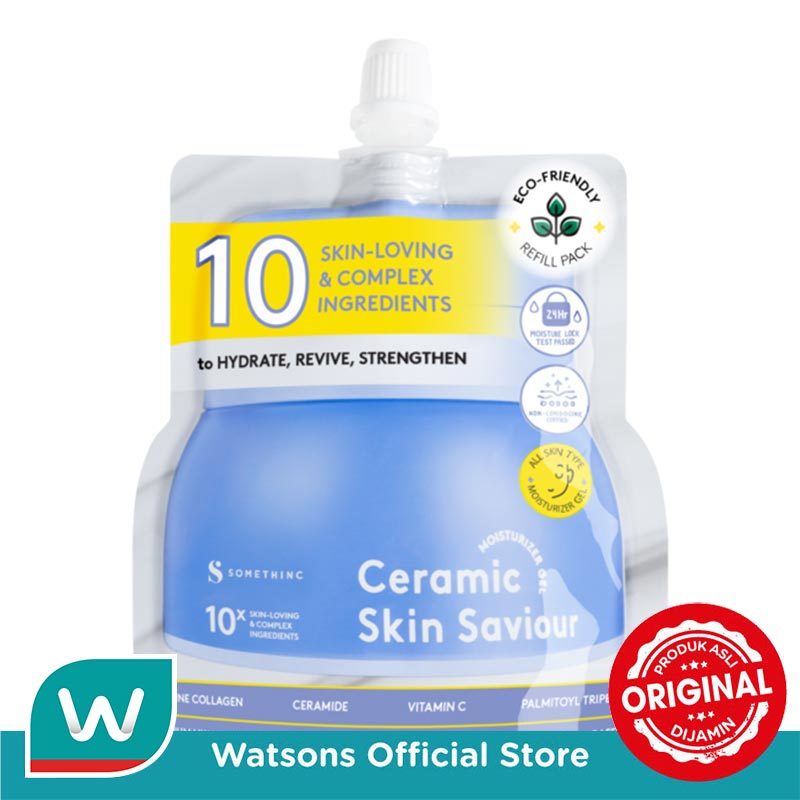 Jual Somethinc (Refill) Ceramic Skin Saviour Moisturizer Gel - 50ml ...