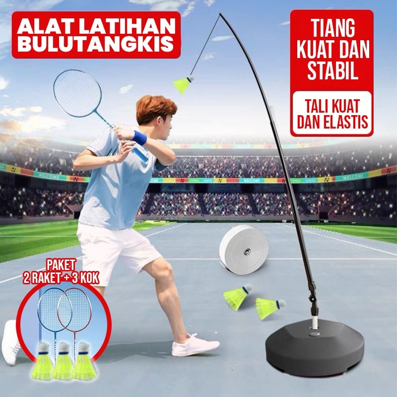 Jual BBAK Set Alat Latihan Badminton Bulutangkis XTRA RAKET BADMINTON ...