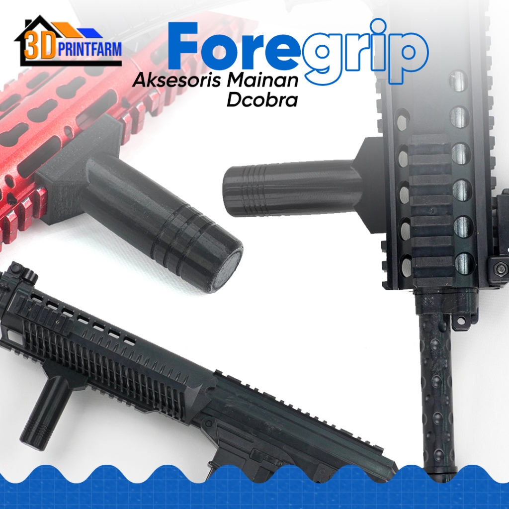 Jual Foregrip Vertical Grip Aksesoris Mainan Tembakan DCobra M416 M790 KAC PDW | Shopee Indonesia