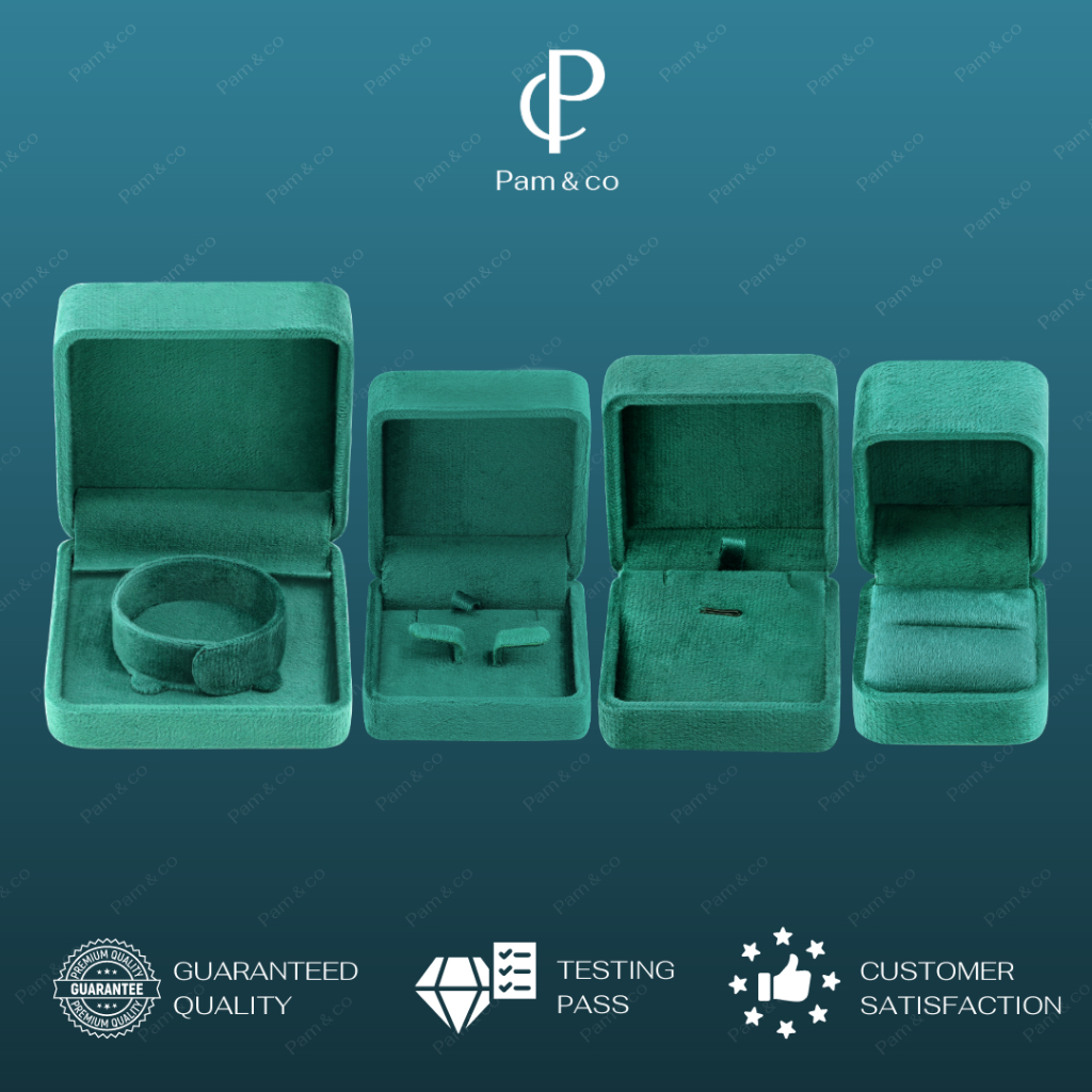 Jual Pam & Co - Kotak Perhiasan | Velvet Box | Box Perhiasan | Box ...