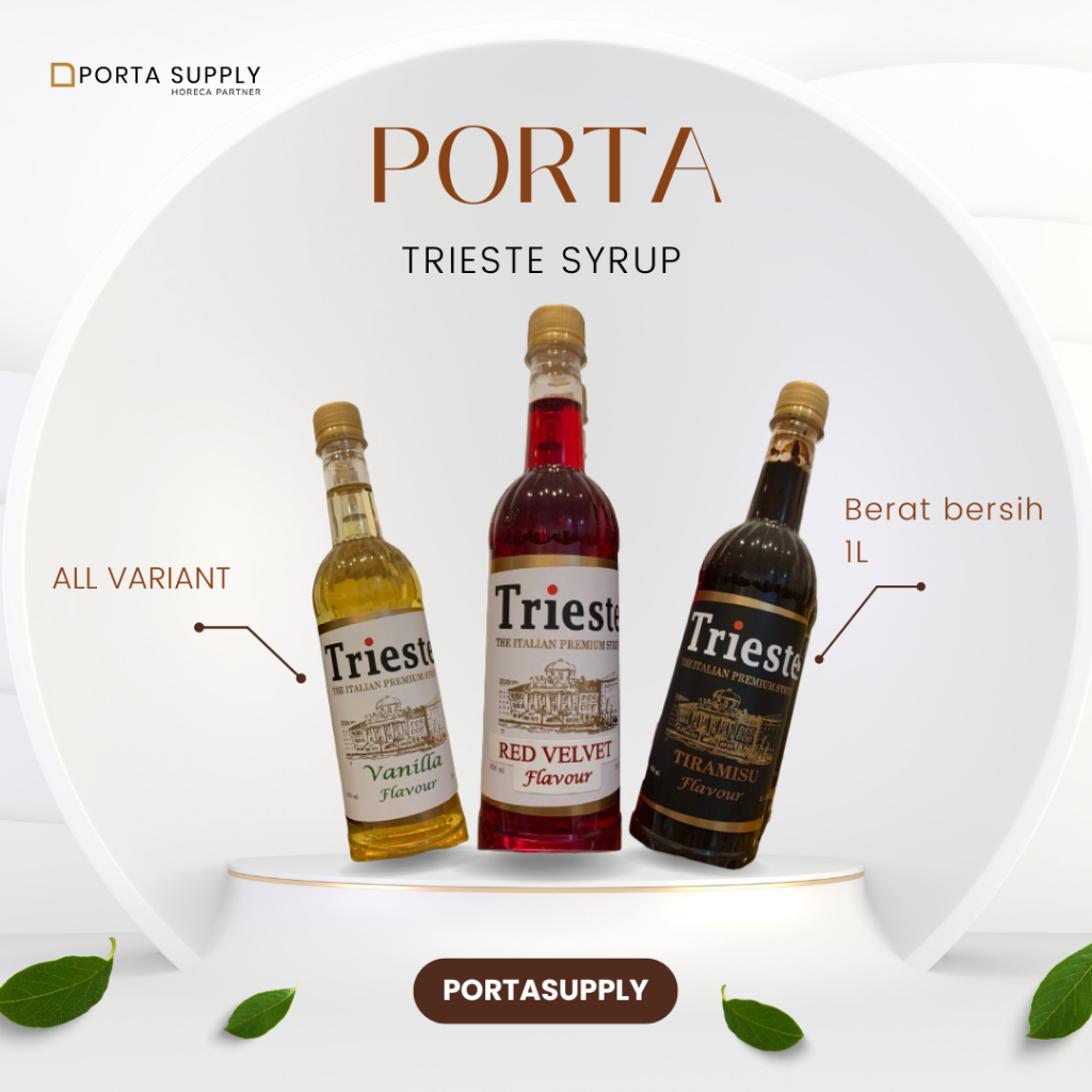 Jual Trieste syrup all variant 650ml | Shopee Indonesia