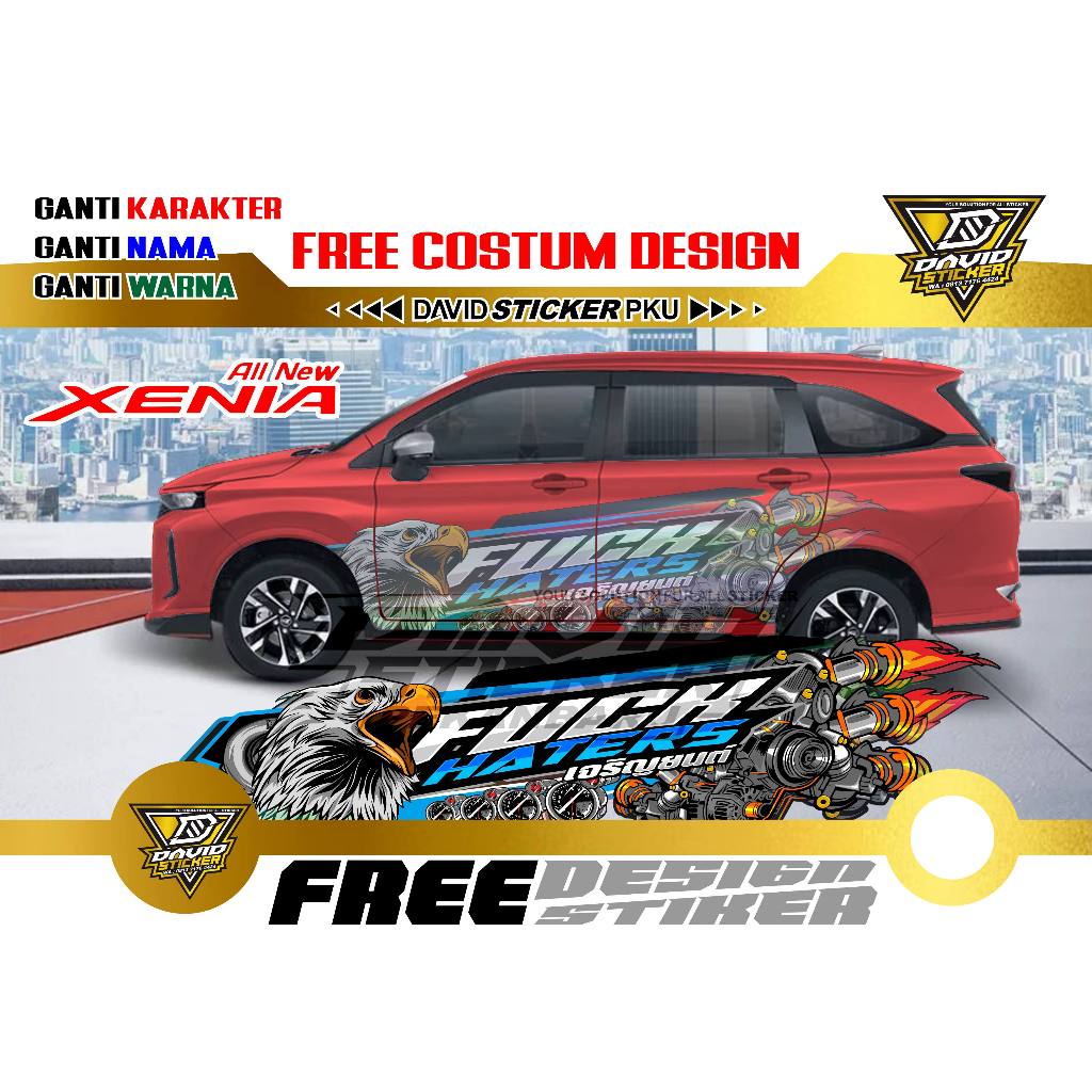 Jual STIKER LIVERY NEW XENIA | Shopee Indonesia