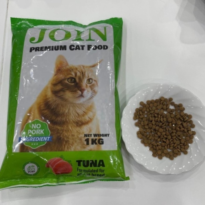 Jual Join Premium Cat food Kitten & Adult 20 KG kemasan Freshpack Tuna ...
