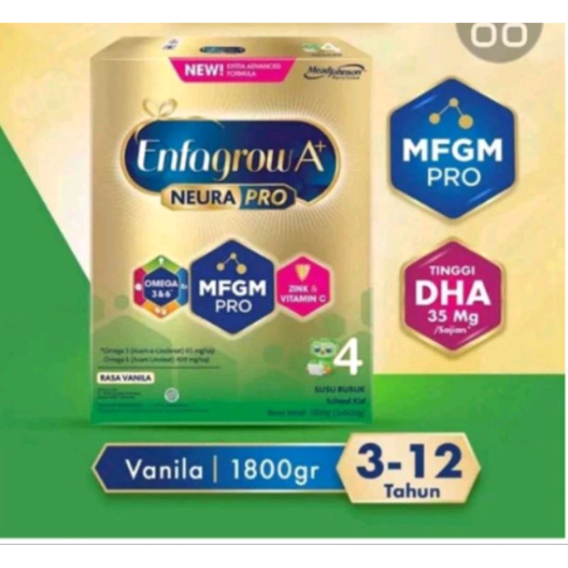 Jual ENFAGROW A+ TAHAP 4 VANILLA 1800g EXp 2026 | Shopee Indonesia