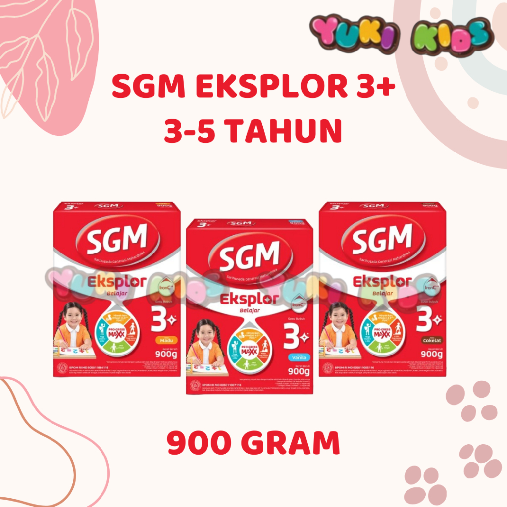 Jual SGM Eksplor 3+ 900gr (3-5 Tahun) | Shopee Indonesia
