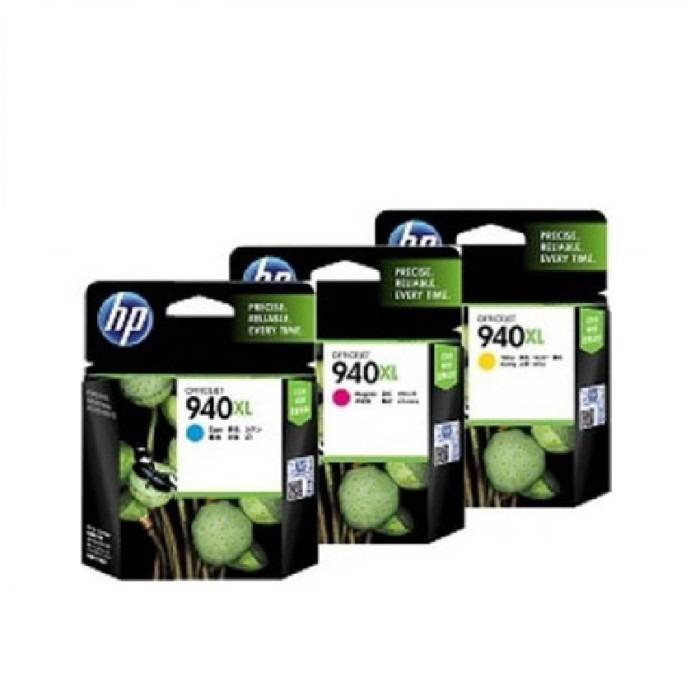 Jual Cartridge HP 940XL Tinta Printer Ink Cyan Magenta Yellow 940 XL ...