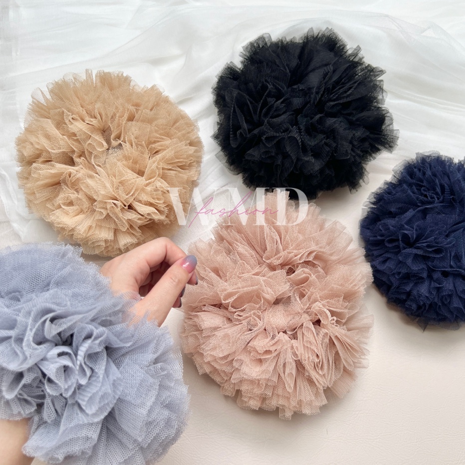 Jual WMD Fashion Scrunchie Tile Cepol Jumbo 2cm | Shopee Indonesia