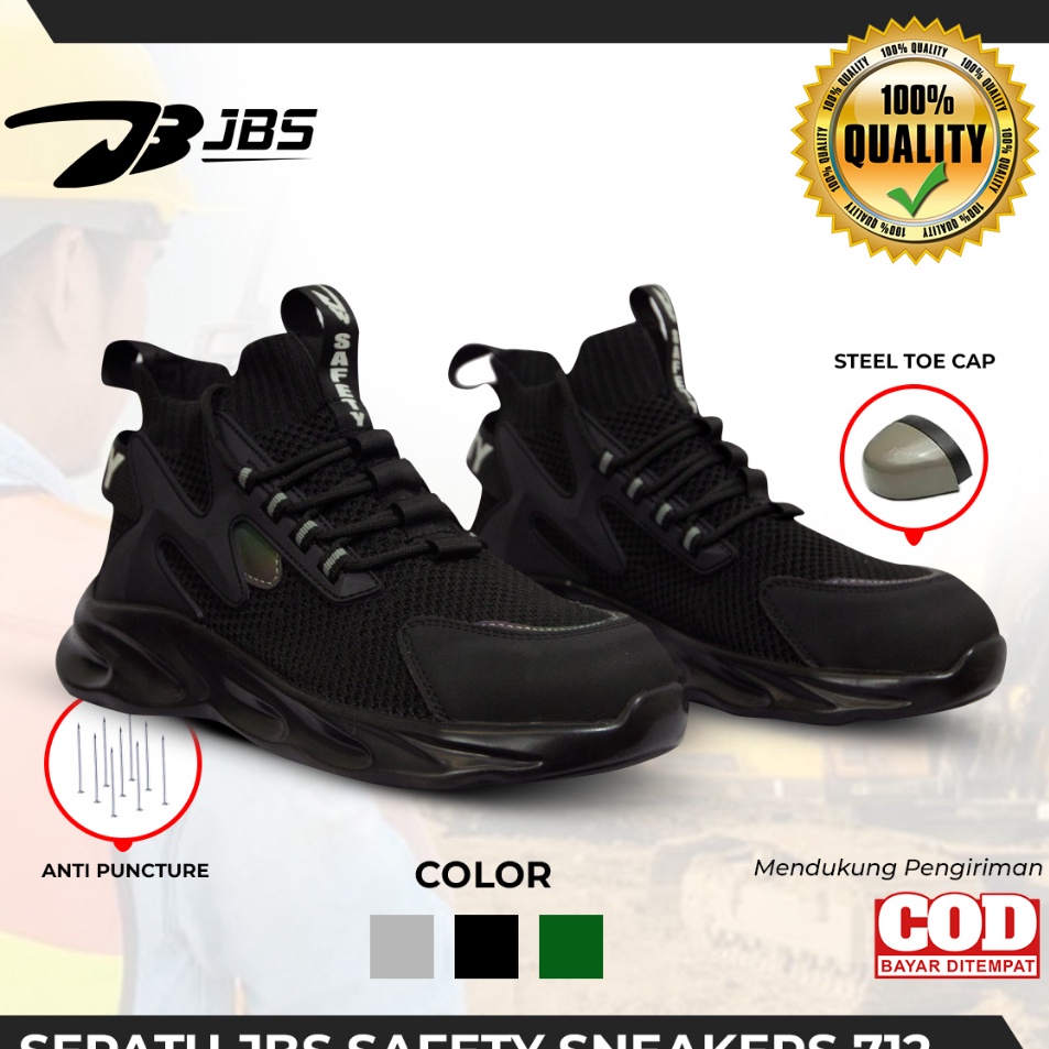 Jual Sepatu Safety JBS 712 Sepatu Safety Sepatu PROYEK LAPANGAN ...