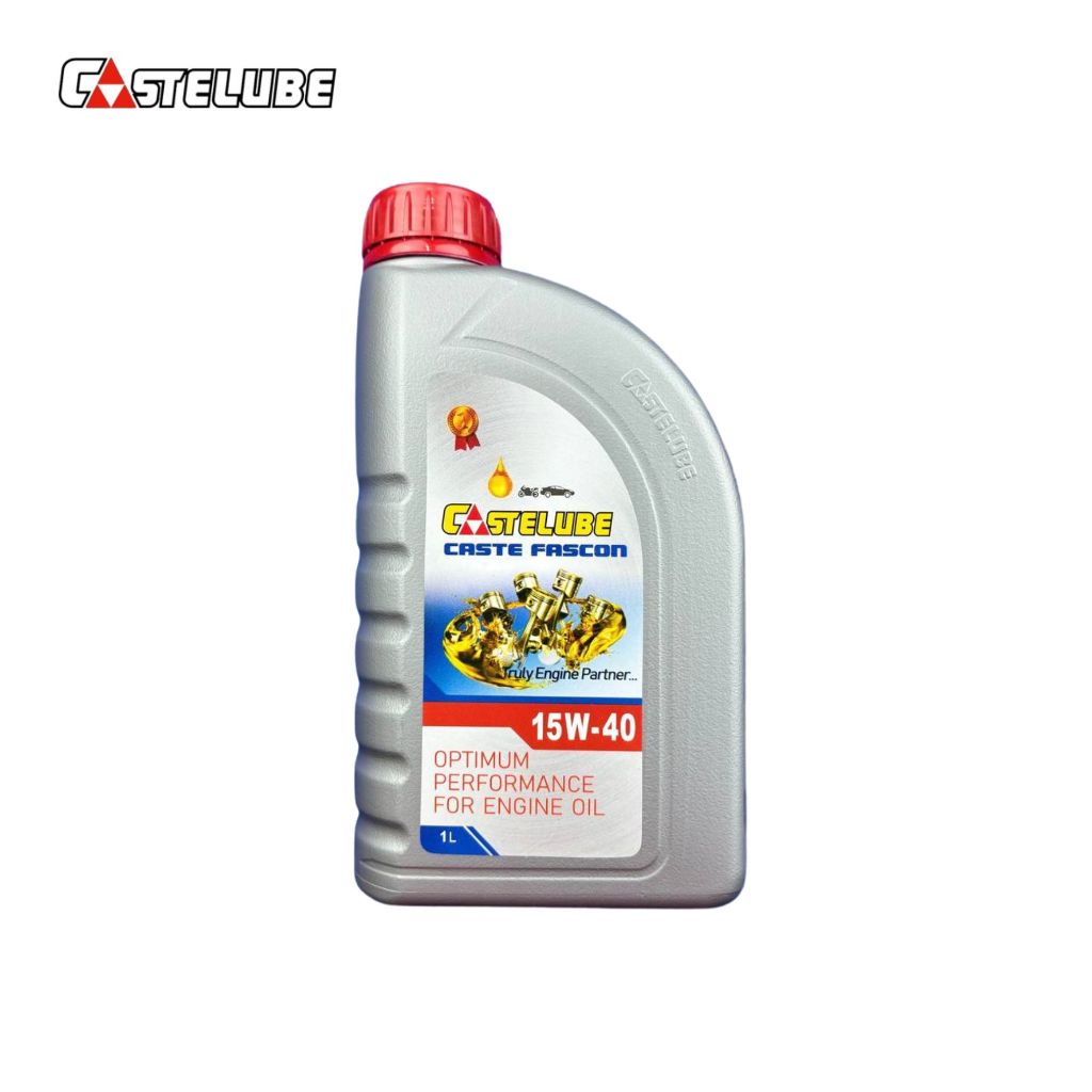 Jual Castelube Fascon OLI MOTOR 1 LITER 15W40 API SL/CF BERKUALITAS ...