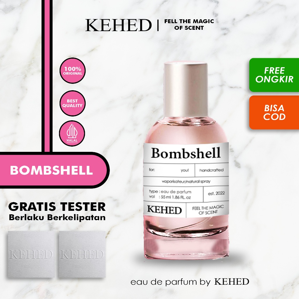 Jual KEHED Parfum Wanita BOMBSHELL Kesukaan Pria Tahan Lama Parfume ...