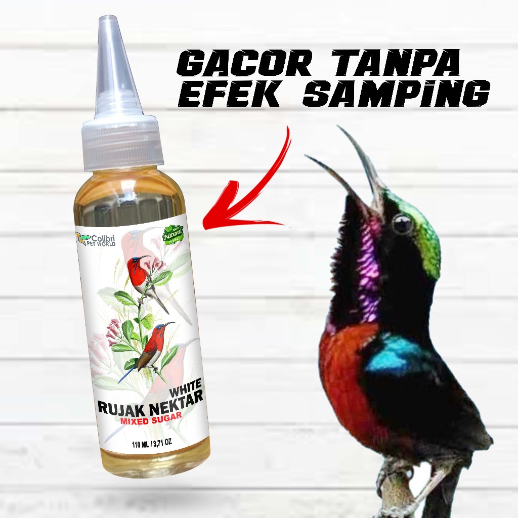 Jual RUJAK NEKTAR WHITE MIXED SUGAR Racikan gula biang untuk burung ...