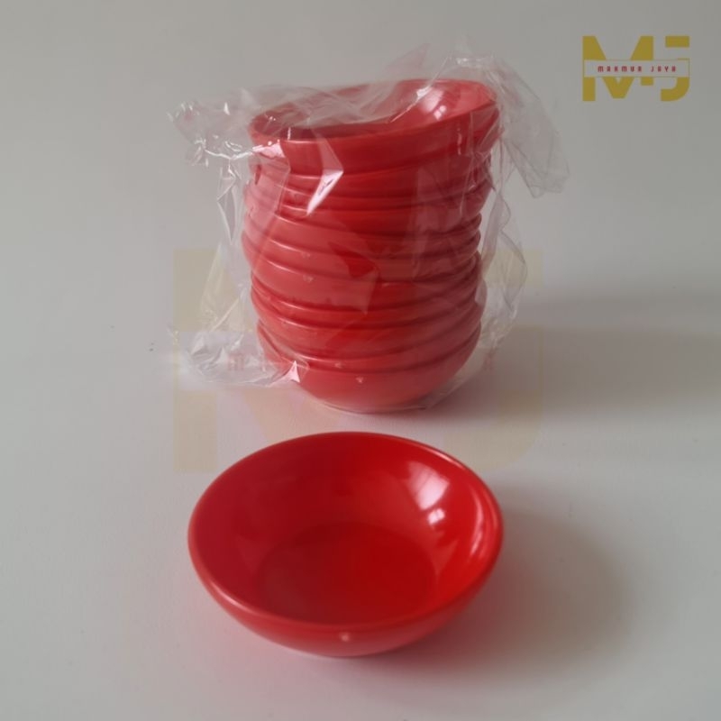 Jual Tempat Sambal Merah Saos Mangkok Sambal Saos Kecil 7cm Melamine ...