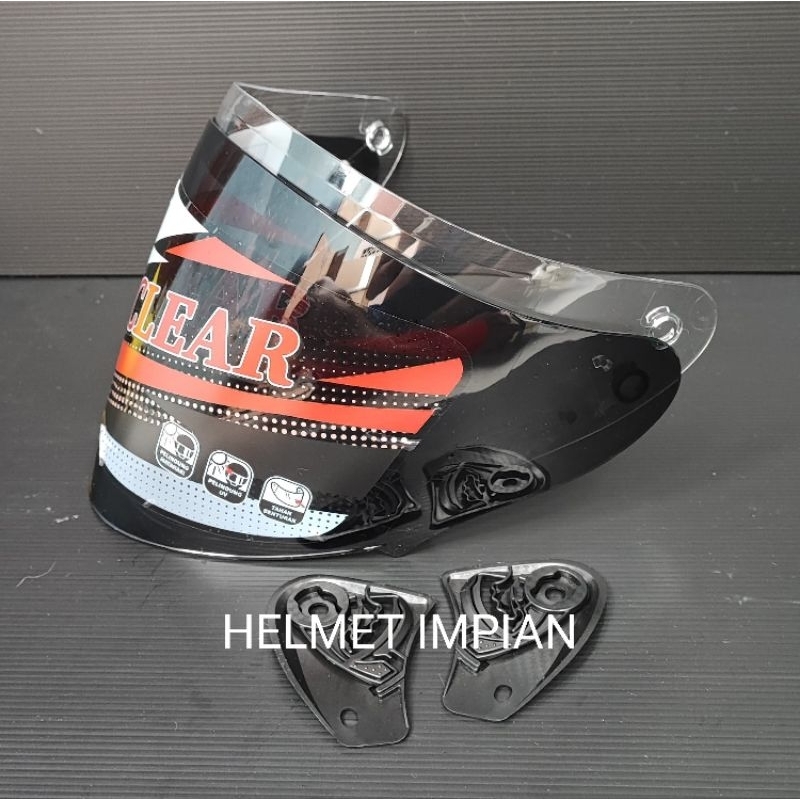 Jual KACA VISOR FLAT HELM KYT KYOTO DYR OSAKA DYR SUBARU INK DYNAMIC ...