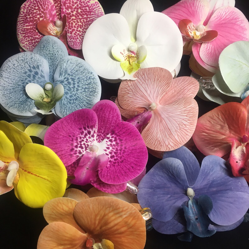 Jual COD JUMBO ORCHID HAIRCLAW (JEDAI BUNGA ANGGREK) | Shopee Indonesia