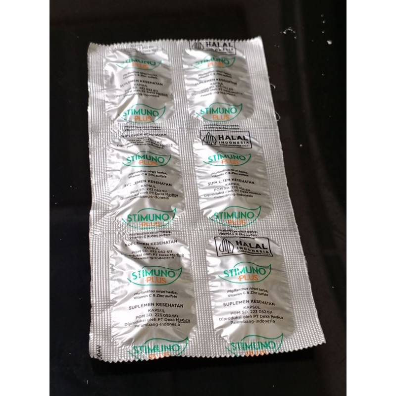 Jual stimuno plus strip 6 kapsul | Shopee Indonesia