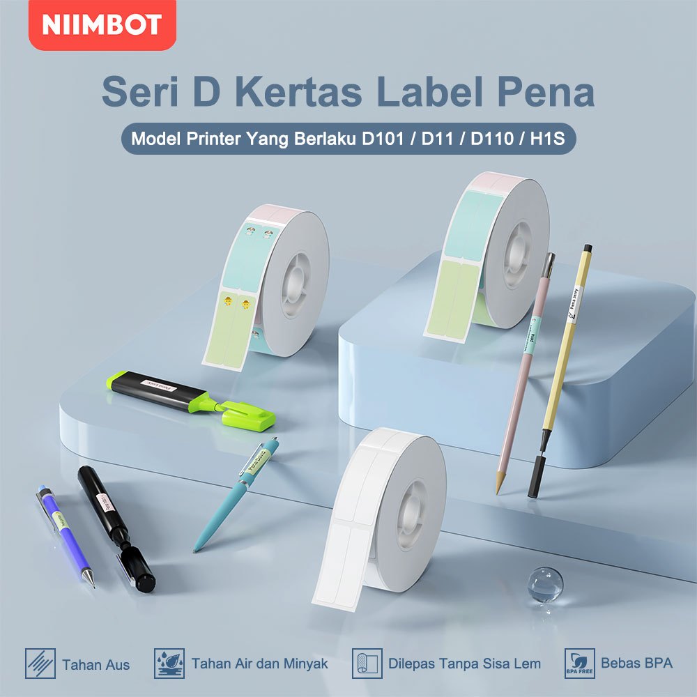 Jual NIIMBOT D11/D110/D101 Stiker Label Penn Baru, Digunakan Untuk Klasifikasi Pensil Untuk ...