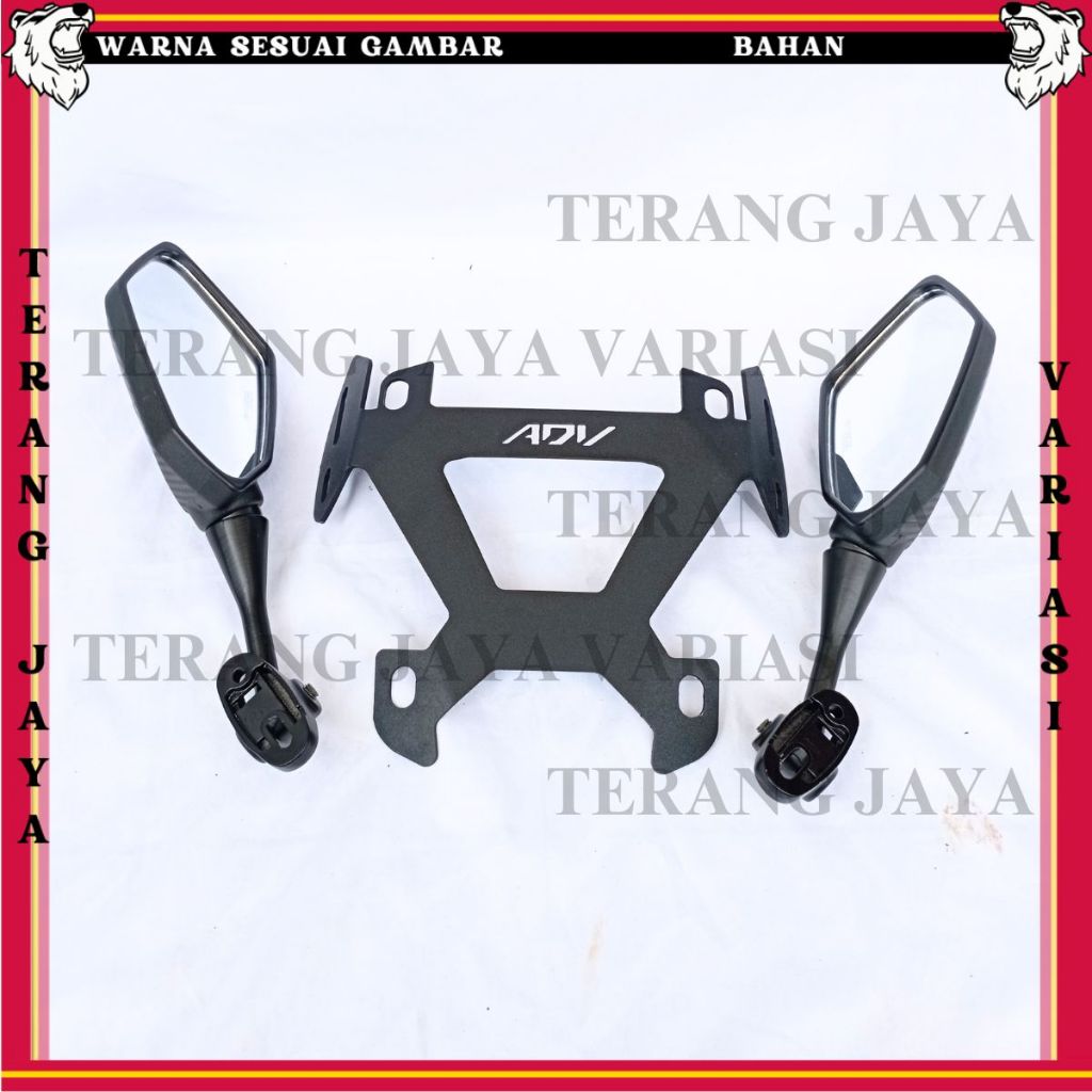 Jual SERPO ADV 150 BRACKET SERPO ADV 160 DAN SPION FAIRING MODEL NINJA ...