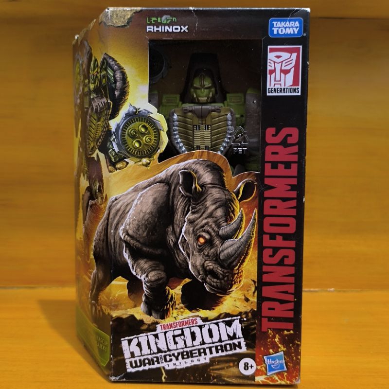 Jual Transformers Kingdom Rhinox Beast Wars | Shopee Indonesia