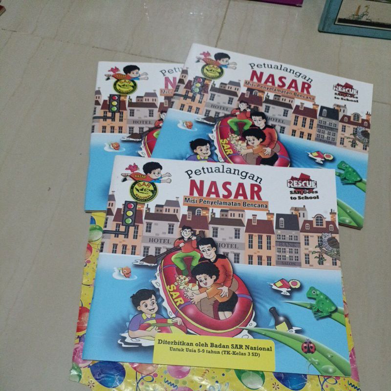 Jual Buku Search Rescue SAR Go to school - petualangan Nasar Misi ...