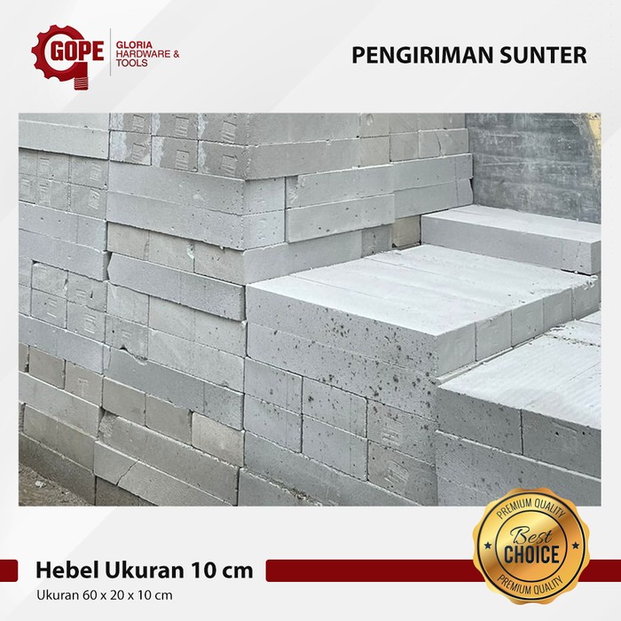 Jual Hebel Bata Ringan SNI Ukuran 10 Cm | Shopee Indonesia