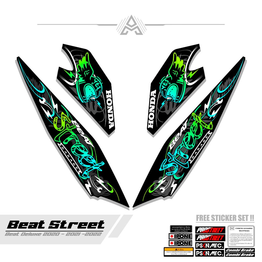 Jual STRIPING BEAT STREET / MTF 11 / STICKER BEAT STREET 2020 - 2021 ...