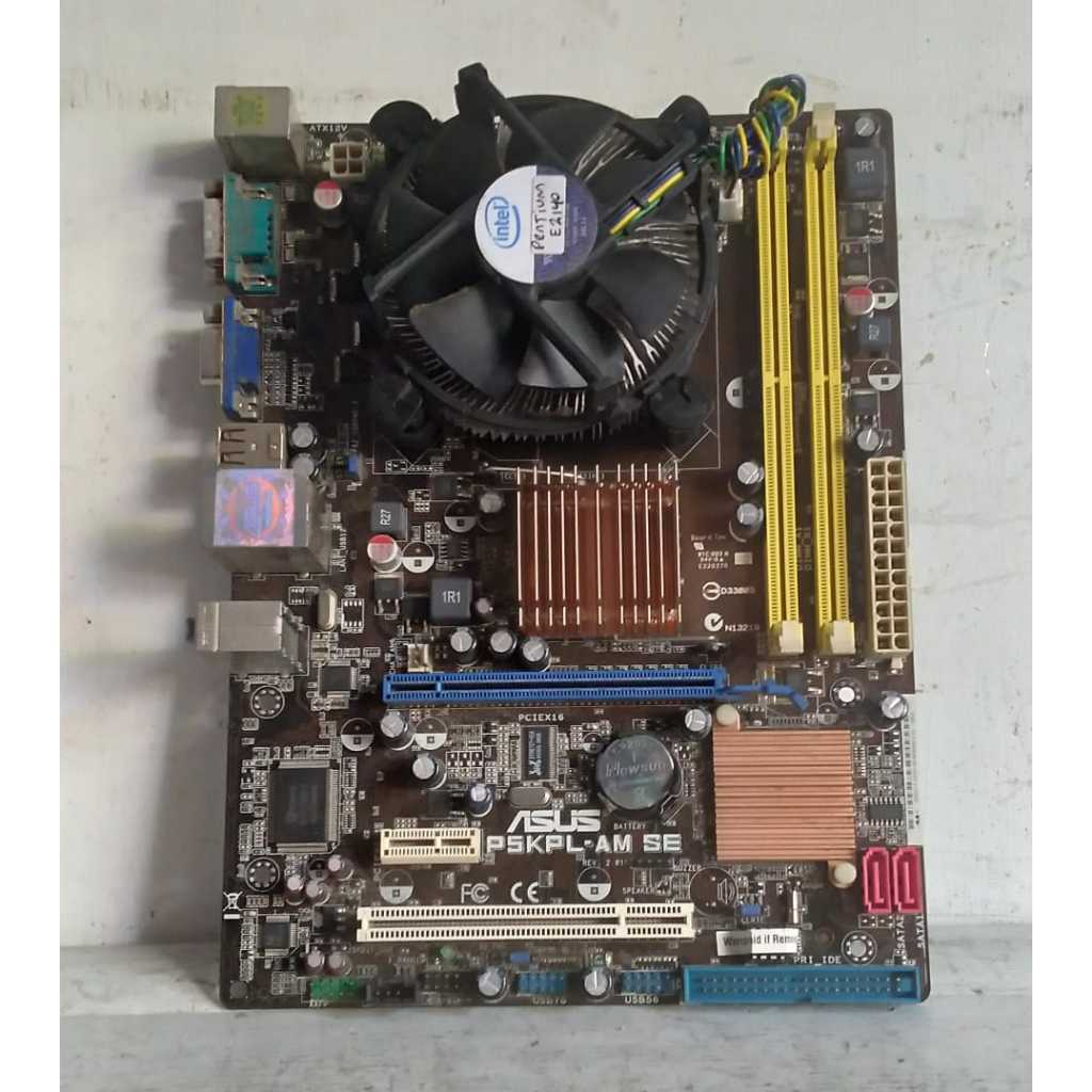 Jual Motherboard ASUS MODEL P5KPL-AM SE dan processor PENTIUM E2140 ...
