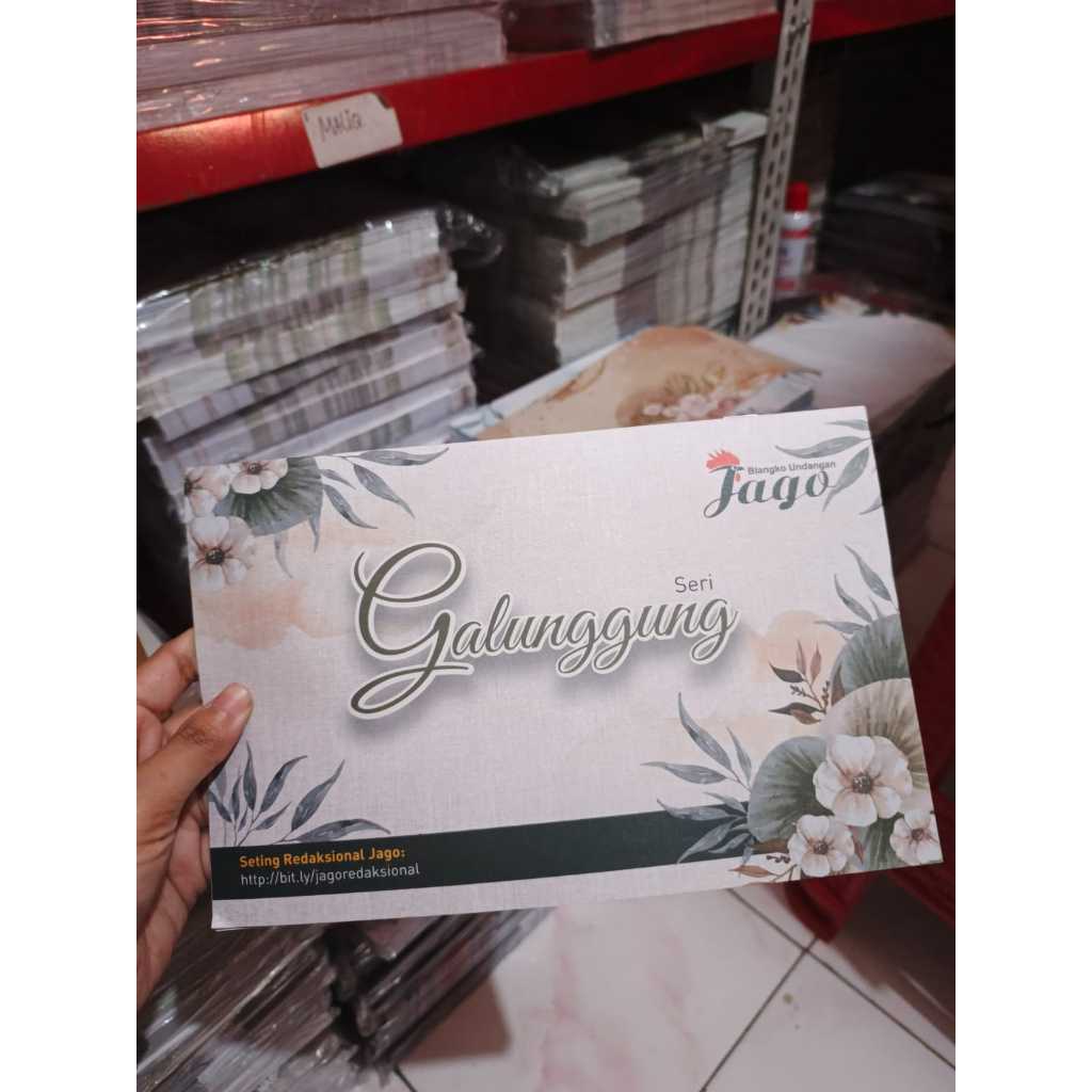 Jual Katalog Blangko Undangan Jago Seri Galunggung (65 - 68) | Katalog ...