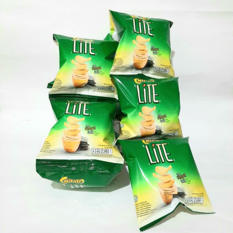 Jual CITATO LITE Keripik Rumput Laut isi 10 pcs @14gram | Shopee Indonesia