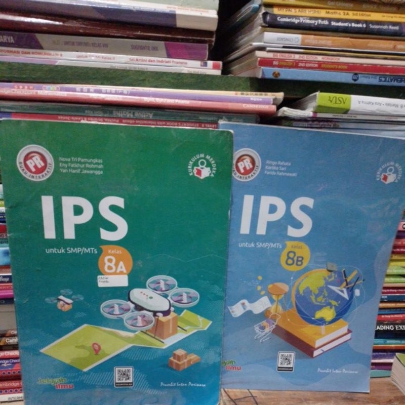 Jual BUKU IPS UNTUK SMP/MTS KELAS 8A 8B | Shopee Indonesia