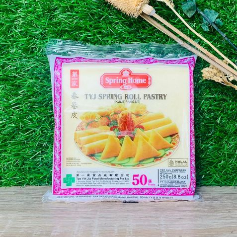 Jual SPRING HOME ROLL PASTRY 250GR ISI 50 (12CM) | Shopee Indonesia