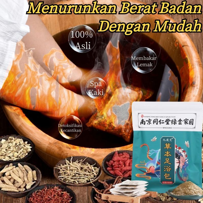Jual Rendam kaki penurun berat badan detox slim Rendaman kaki herbal ...