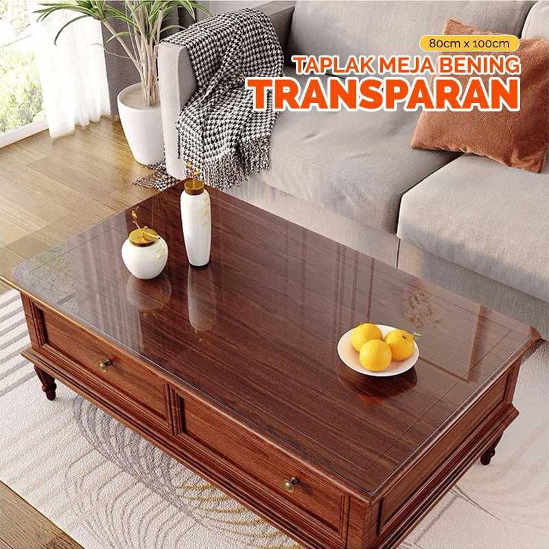 Jual Taplak Meja Plastik Mika PVC Ukuran / Taplak Meja Jernih ...