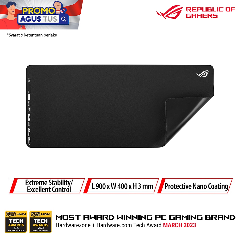 Jual ASUS ROG Hone Ace XXL | Extra-Large-Sized Gaming Mouse Pad ...