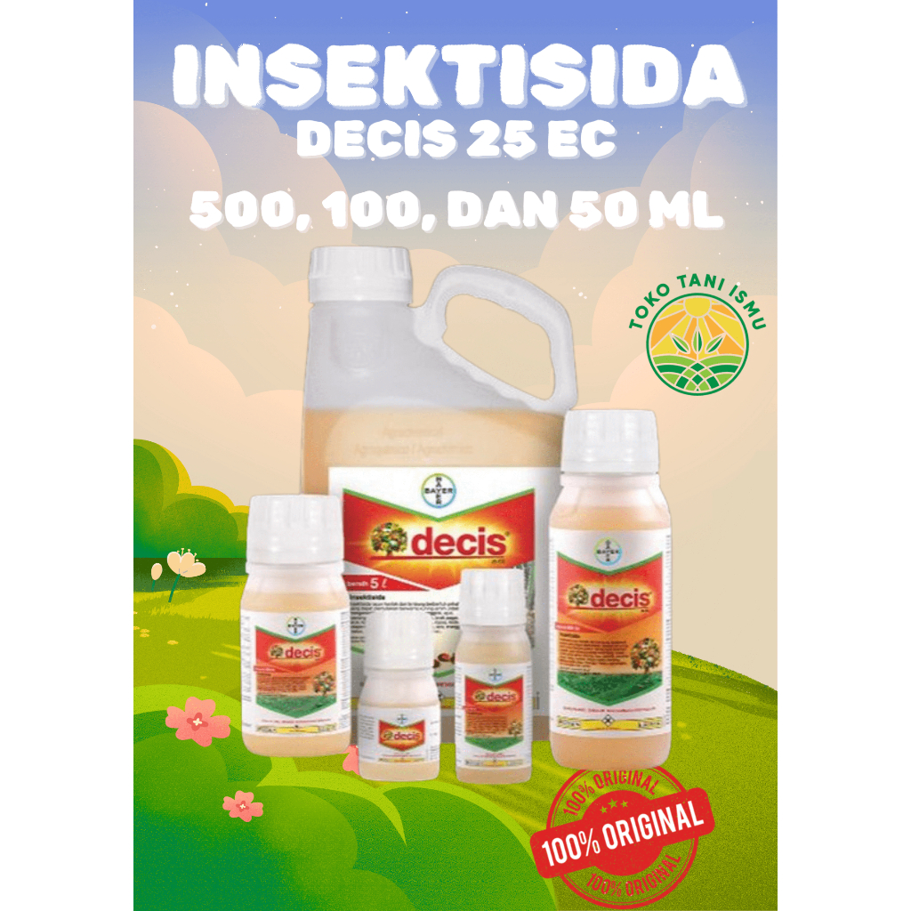 Jual INSEKTISIDA DECIS 25 EC 50 ML 100 ML 500 ML | Shopee Indonesia