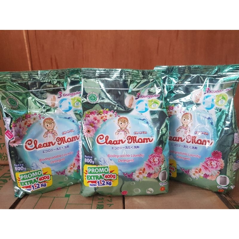 Jual Clean Mom Biodegradable Laundry Detergen 1,2kg | Shopee Indonesia
