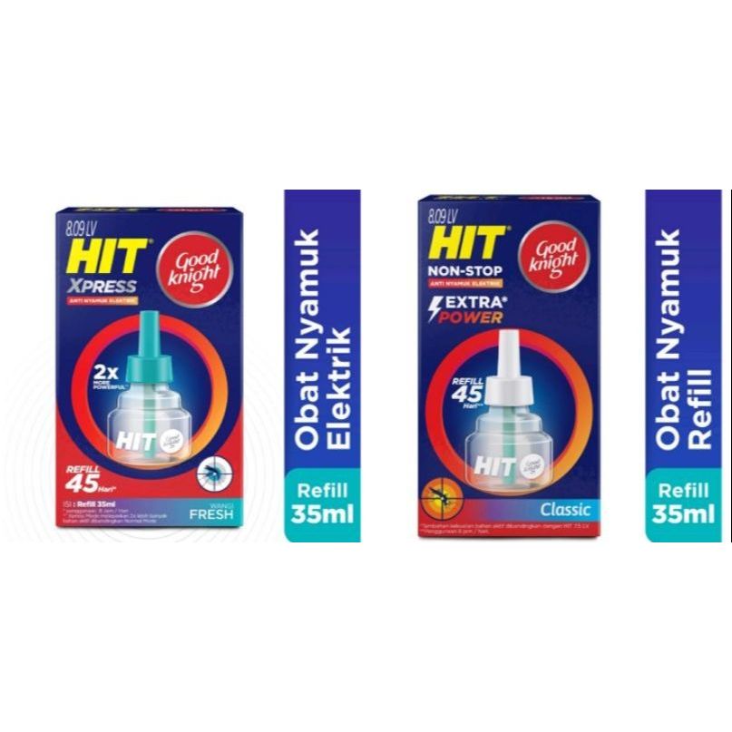 Jual Hit Good Knight Non Stop Refill Classic / Fresh 45 Hari Obat ...