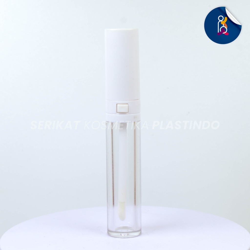 Jual BOTOL KEMASAN LIP CREAM 5ML LUXURYHITAM PUTIHKACA ACRYLIC LIP ...