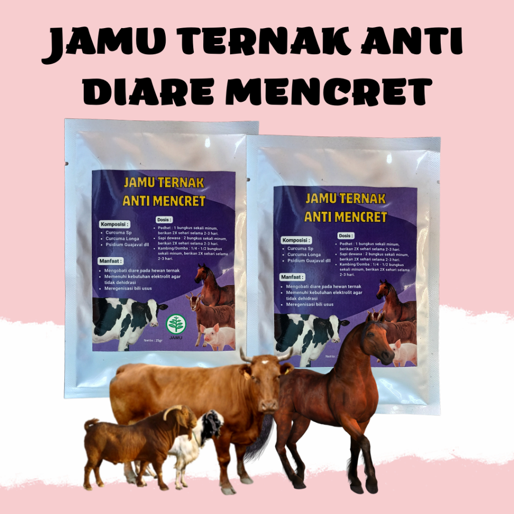 Jual JAMU ANTI MENCRET DIARE MENGOBATI DIARE PADA HEWAN TERNAK SAPI ...