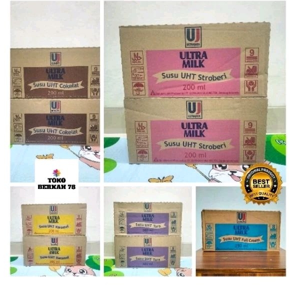 Jual Susu Ultra Milk 200Ml ( Karton ) | Shopee Indonesia